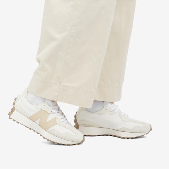 New Balance | Shoes | New Balance 327 Nb White Beige Women Casual ...